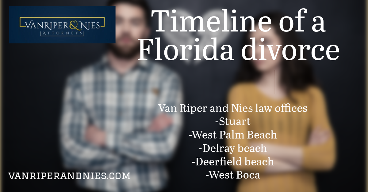 Florida Divorce Timeline - Van Riper & Nies Attorneys