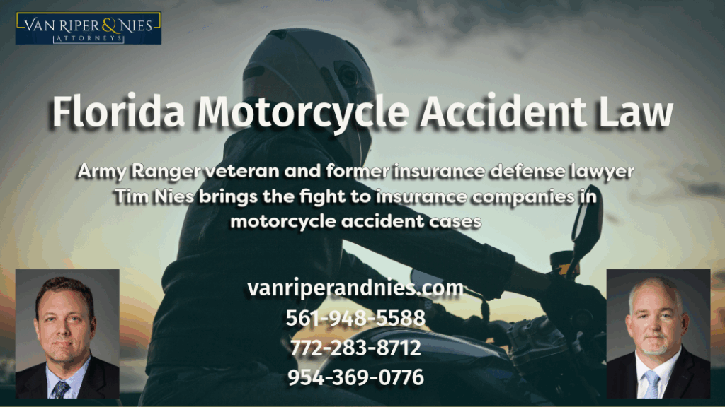 Florida Motorcycle Accident Lawyer - Van Riper & Nies Attorneys